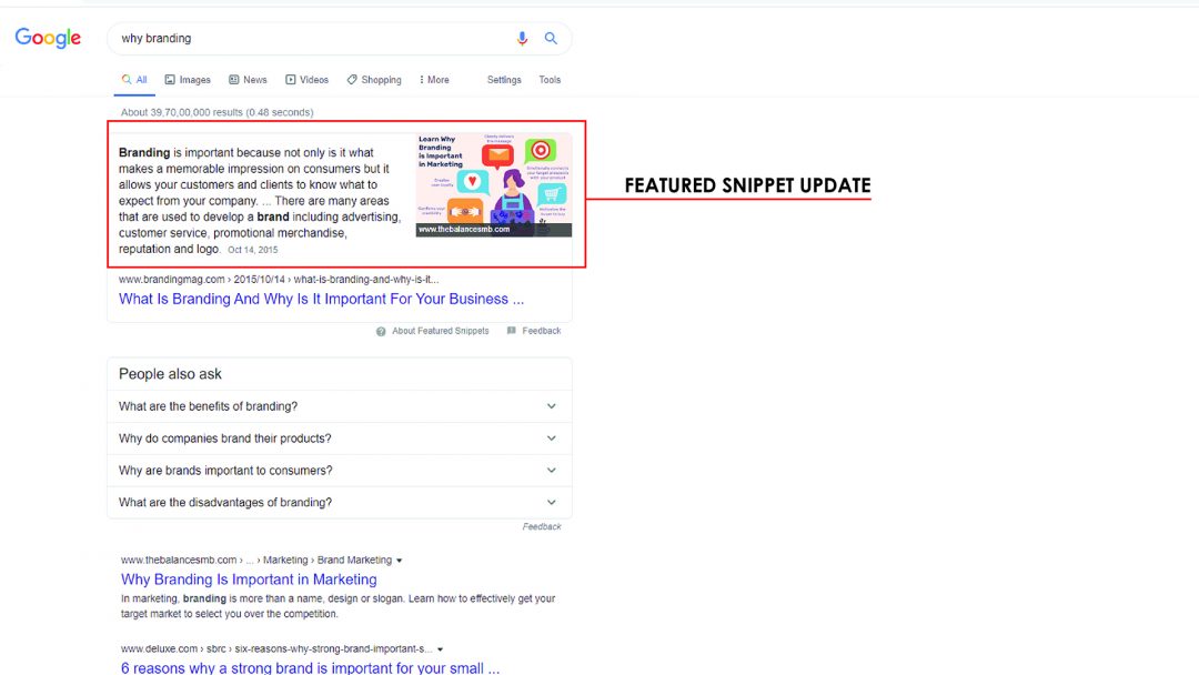 Featured Snippet Update: The new Google Algorithm Update 2020 | Embracing Google's Featured ...